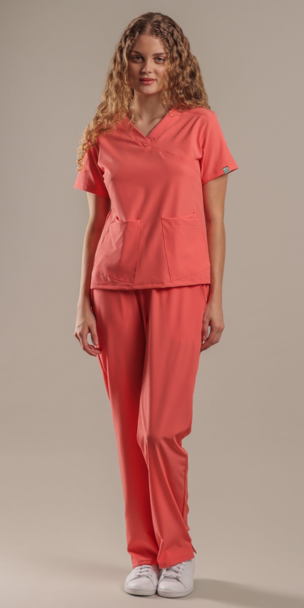 Pijama Quirúrgica |Orange Lama Fluid Resistant| Uniforme Quirúrgico ...