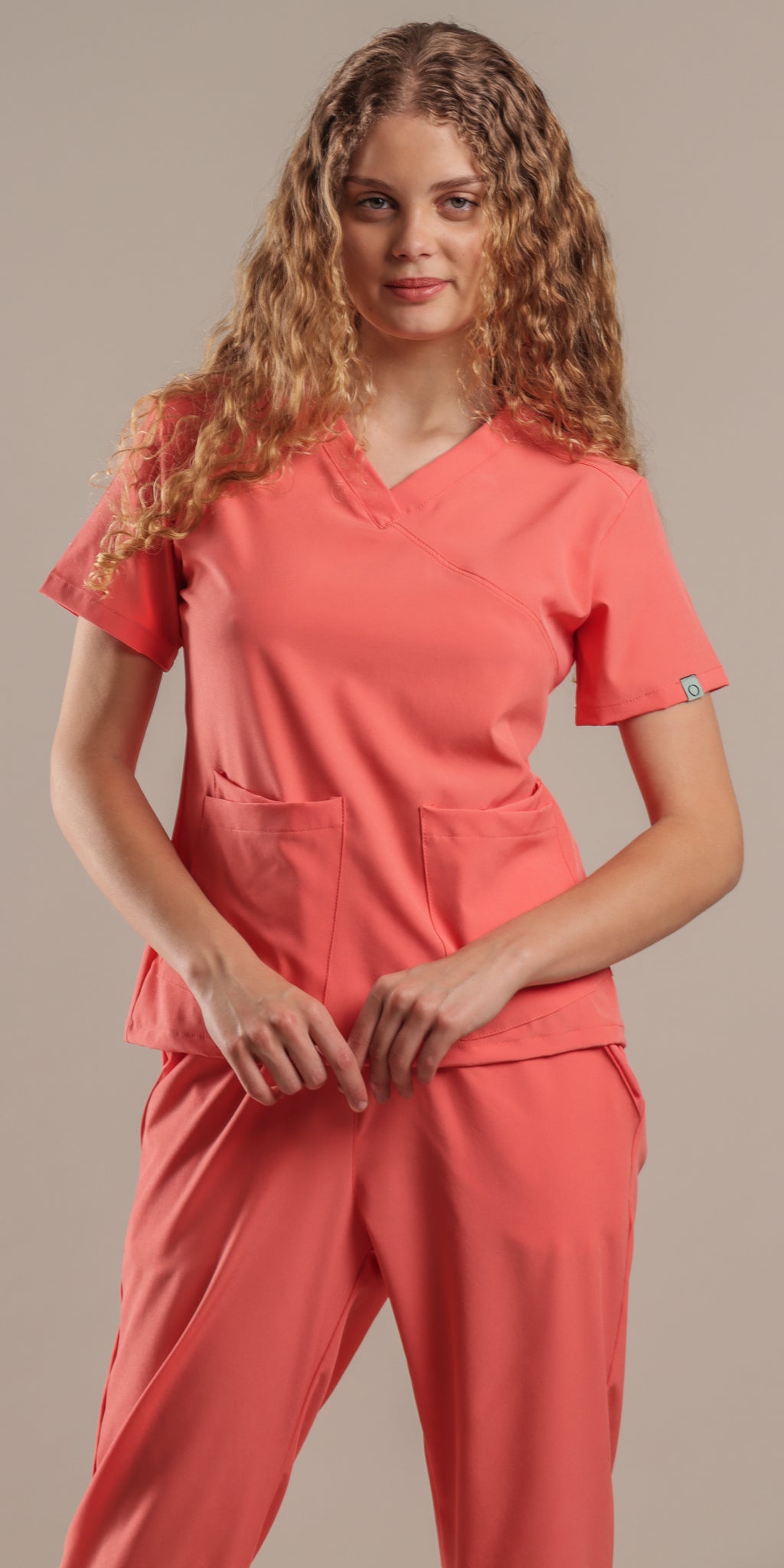 Pijama Quirúrgica |Orange Lama Fluid Resistant| Uniforme Quirúrgico ...